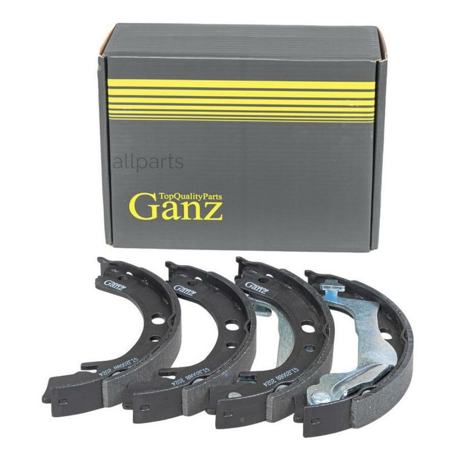 GANZ GIJ20088 Колодки стояночного тормоза TOYOTA COROLLA E12_ GANZ GIJ20088