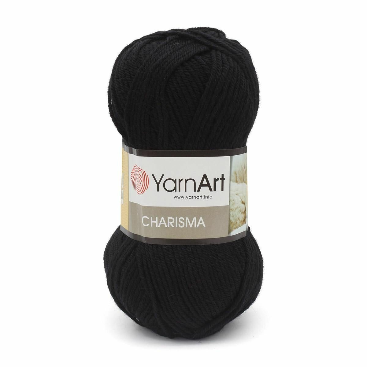 Пряжа YarnArt "Charisma", 100 гр, 200 м, 75% шерсть, 25% акрил, 585 черный, 5 шт