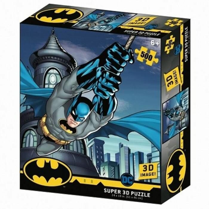 Пазл 3D Prime 3D Super "Полет Бэтмена", 500 деталей (32521)