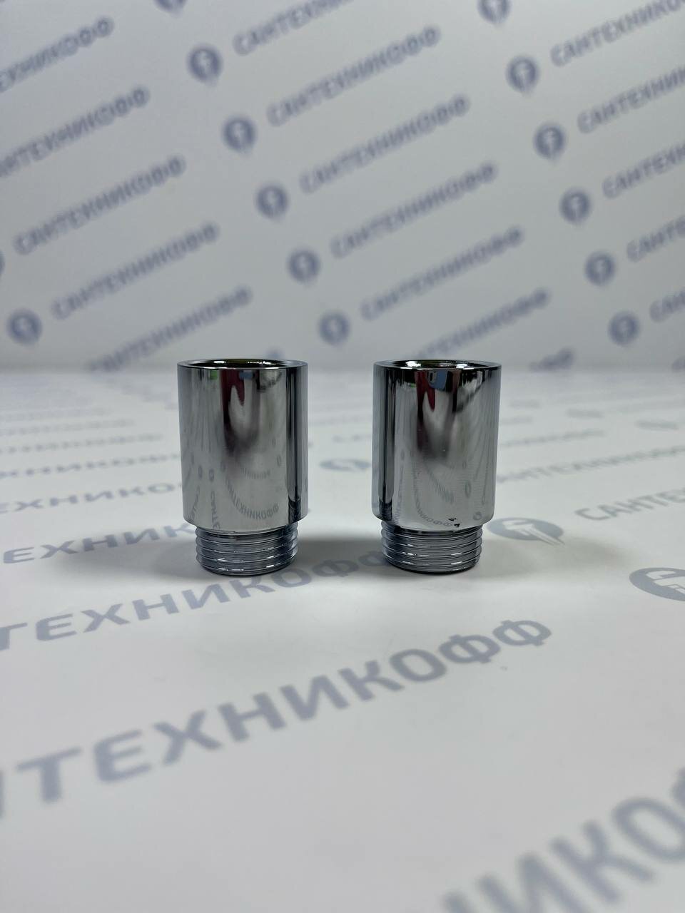 Удлинитель - 2 шт. 30х1/2"НР-ВР FV-BRASS хром