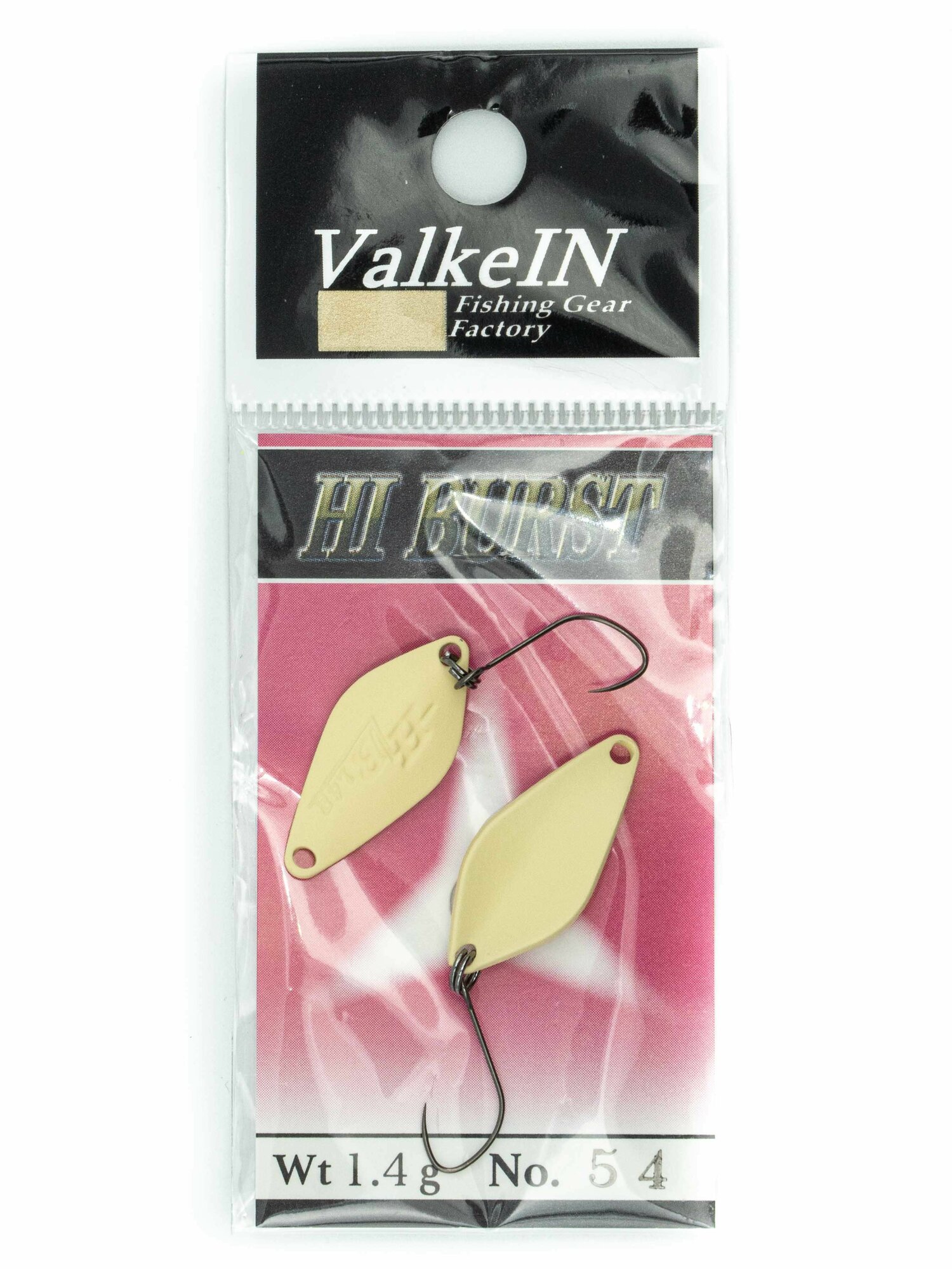 Блесна для рыбалки на форель VALKEIN HI BURST, вес 1.4 гр, цвет 54