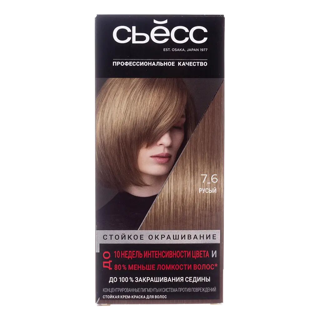 SYOSS Color Краска для волос 7-6 Русый 115 мл 1 шт