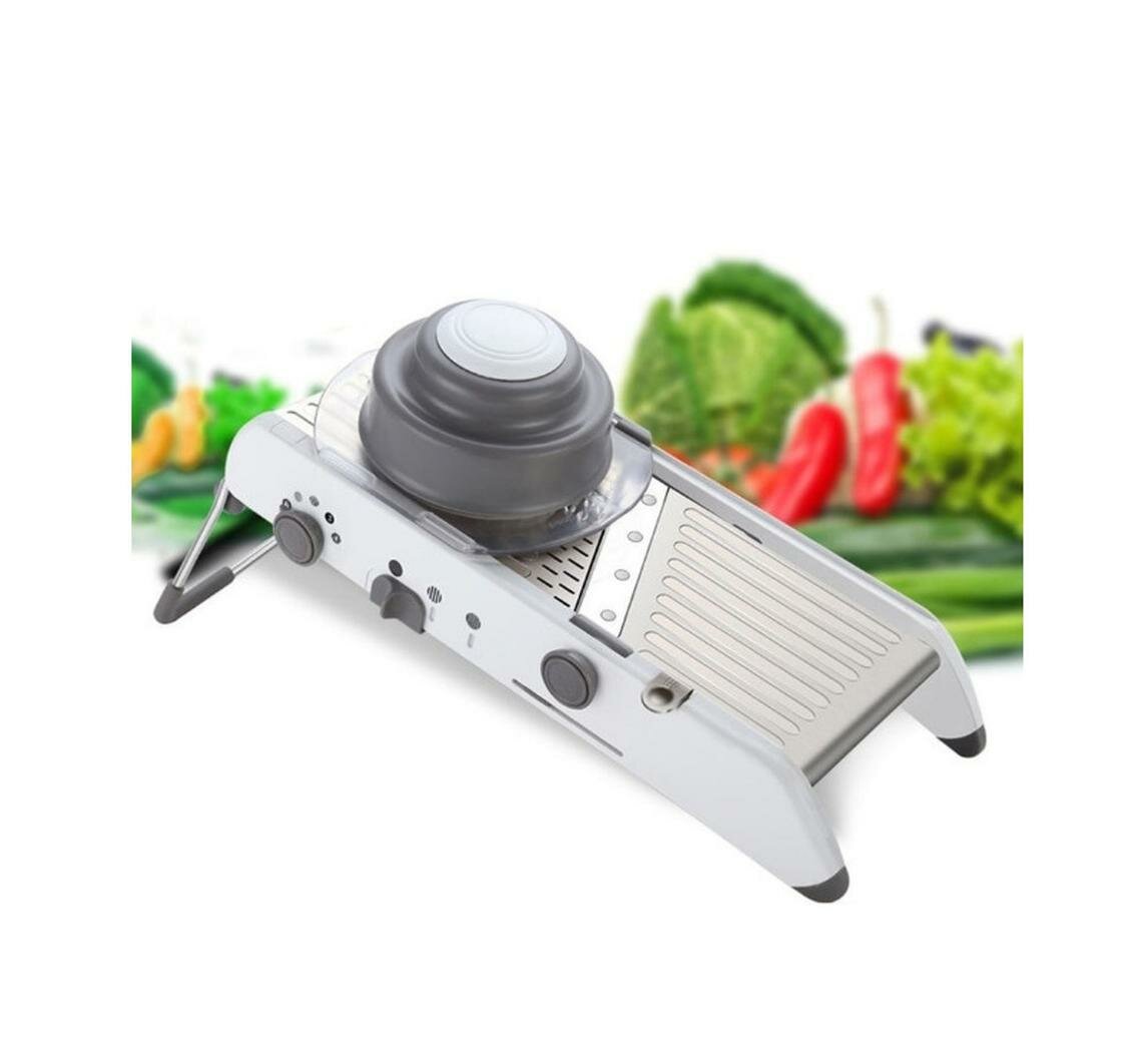 Терка для овощей и фруктов 18 в 1 / 18 видов нарезки и шинковки / Овощерезка / Измельчитель / Кухонный