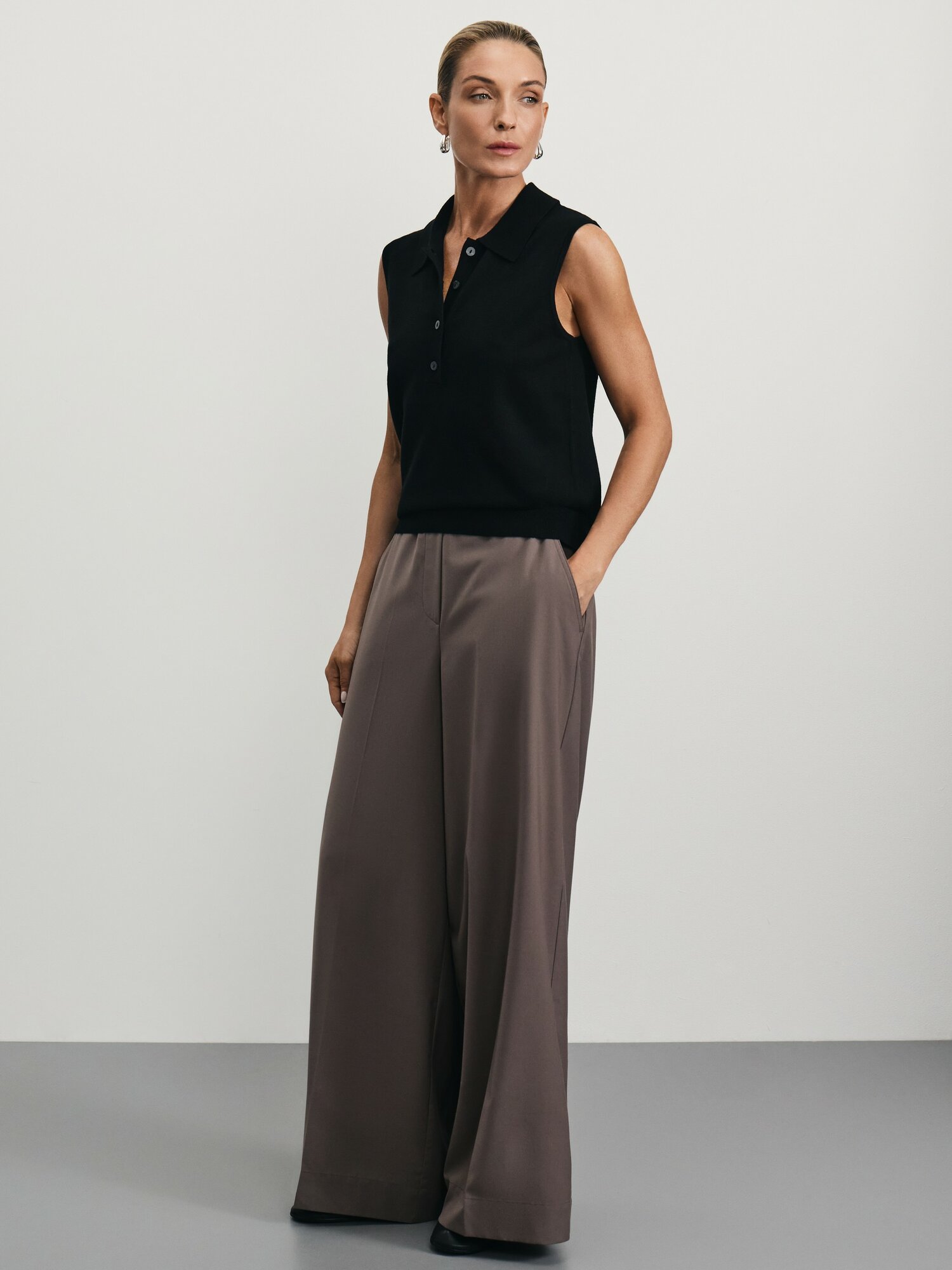 Брюки палаццо