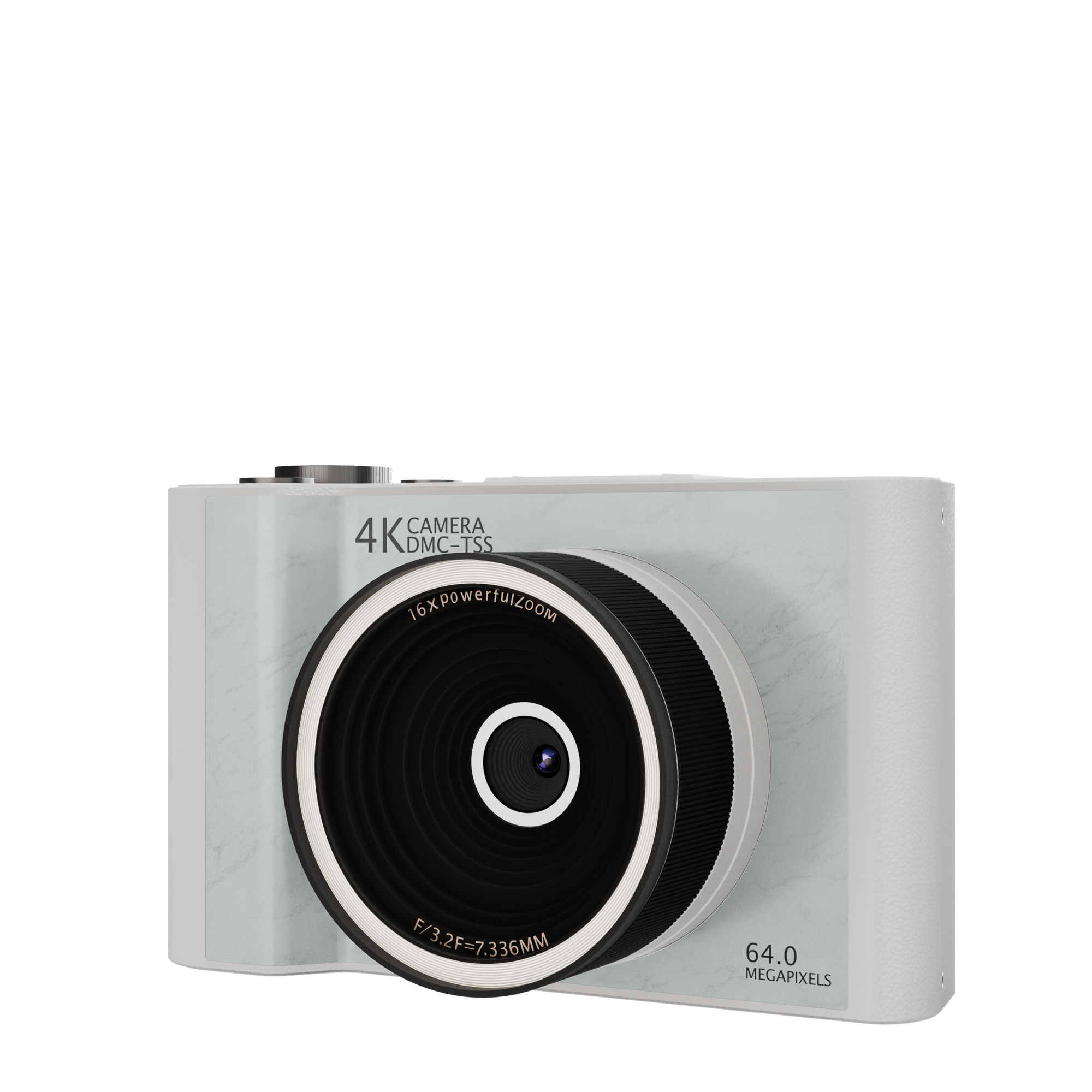 Портативный фотоаппарат W & O, 64МП, 3", USB, 4K видео, встроенный аккумулятор