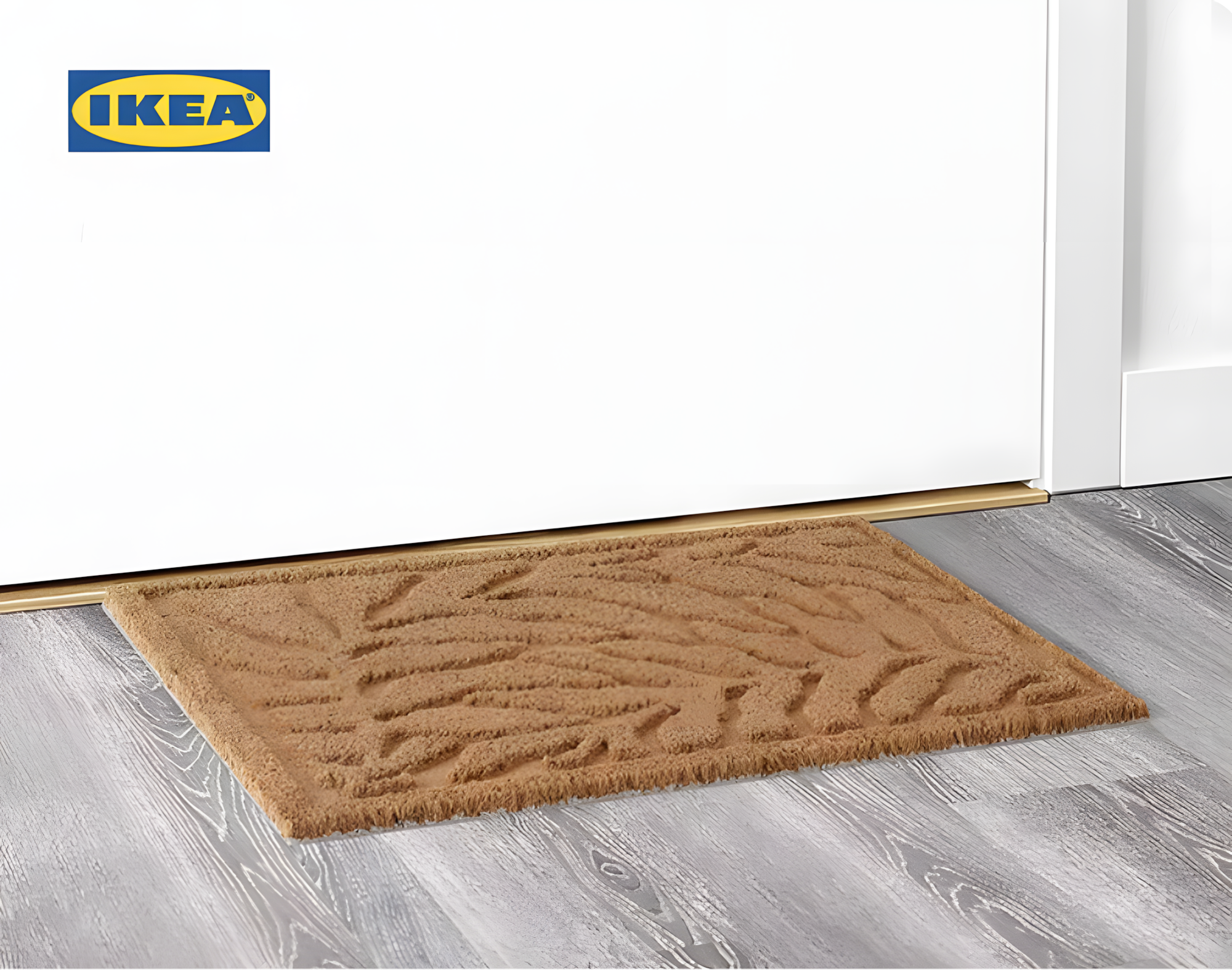 Коврик IKEA KONTANTER для под изгоном, антискользный, для спальни