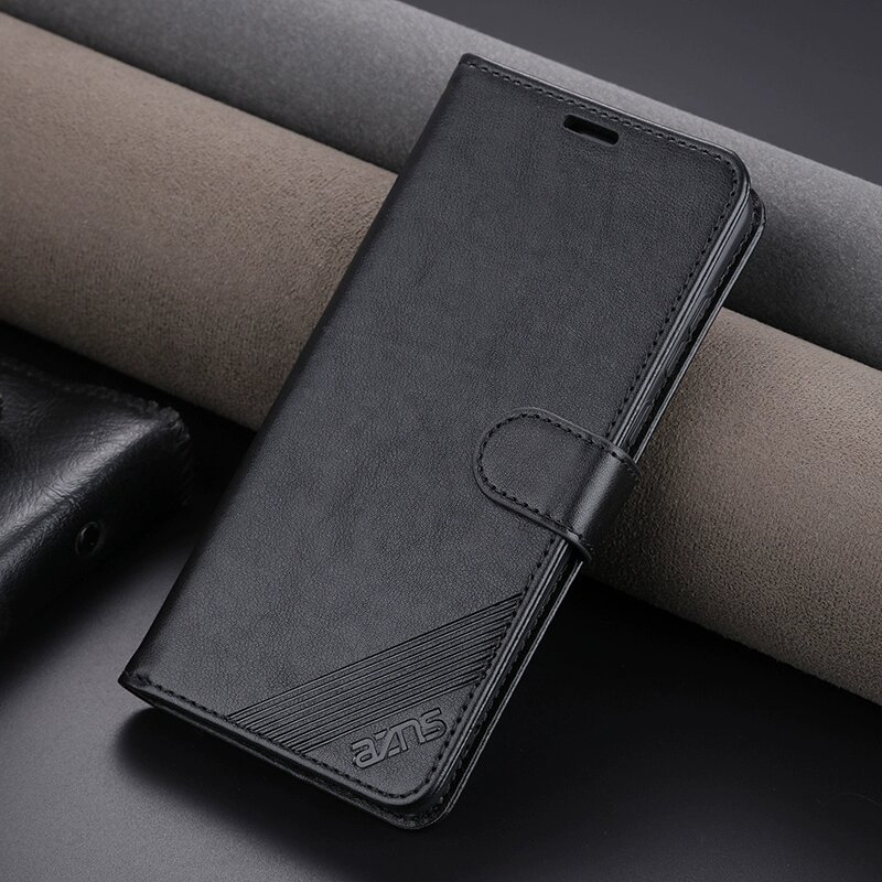 Чехол-сумочка iPhone 16 Pro Max с кошельком, черный цвет, ударопрочный, для дисплея 6,7 дюйма