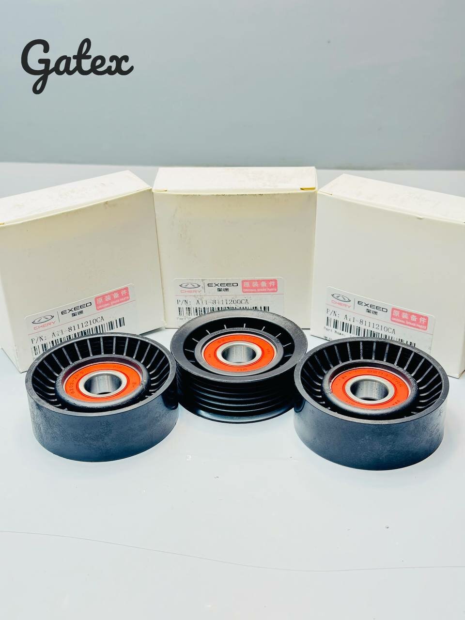 Комплект роликов приводного ремня Chery Tiggo, Fora, SQR 481, 484 Оригинал