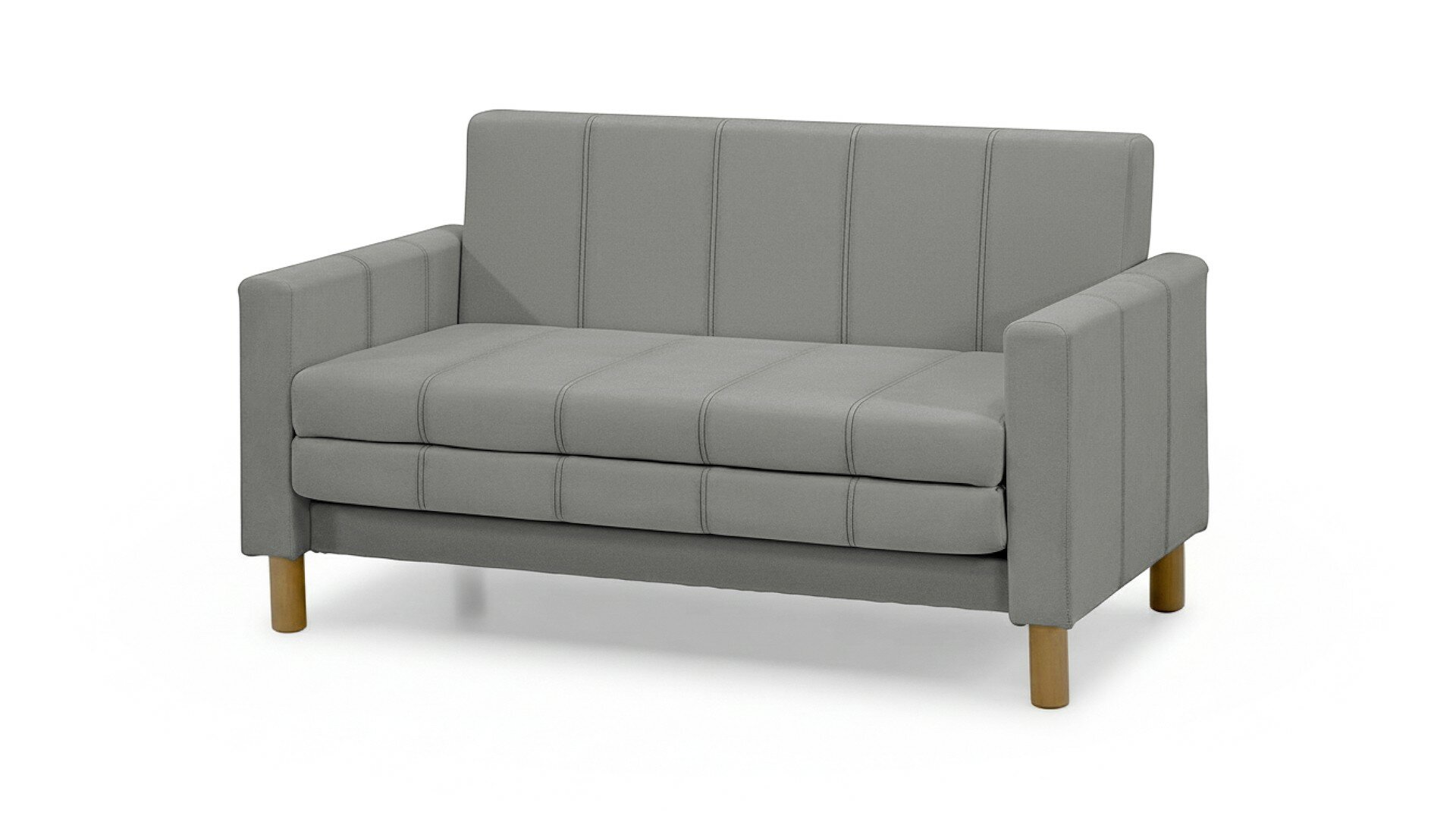 Диван Уют Лайт 120 Шторм 022 (312494) NEW 140x84x82 см, серый , выкатной GOODFORM в наличии