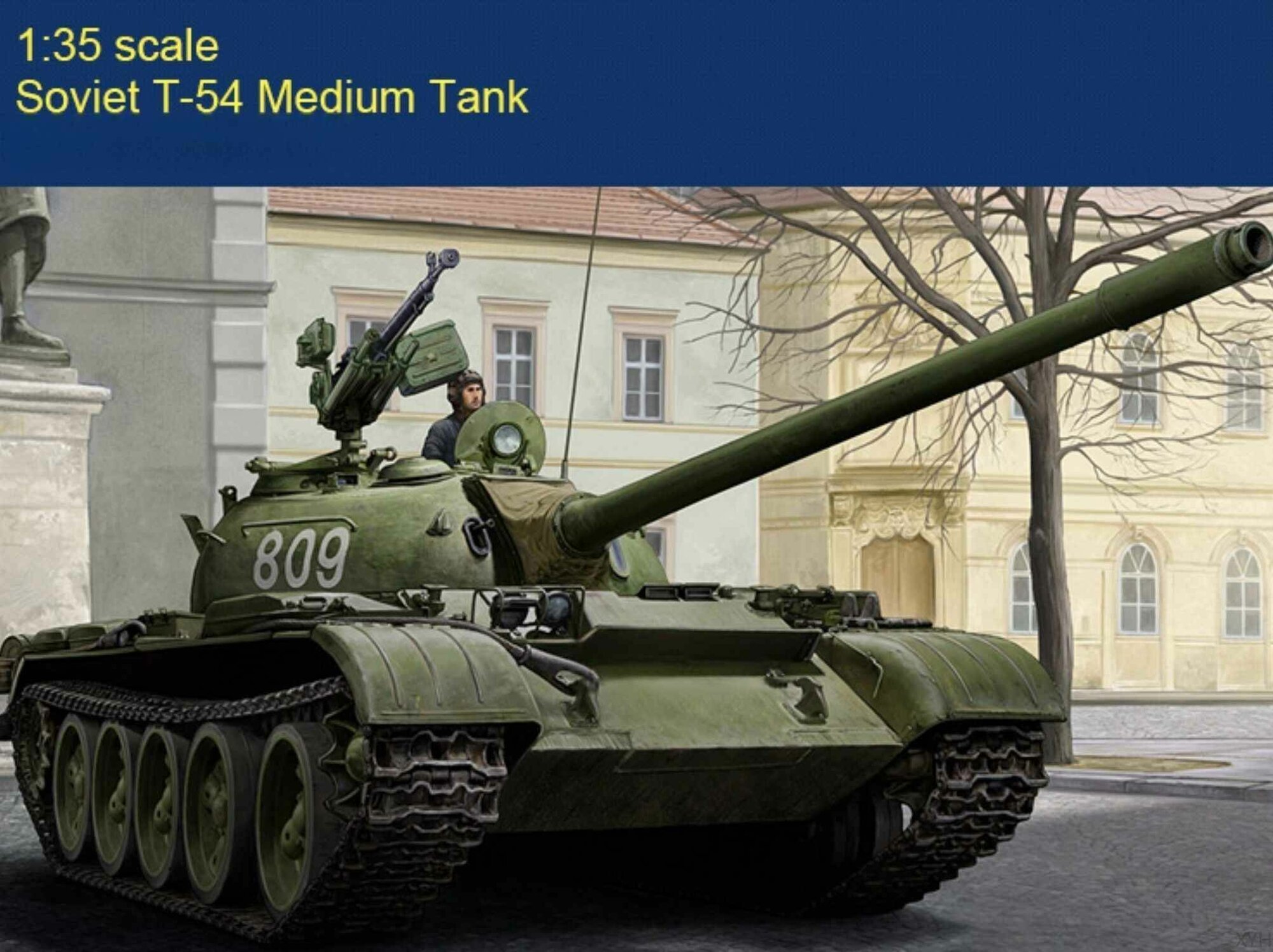 Hobbyboss 84538 1/35 Soviet T-54 Модель сборки танков