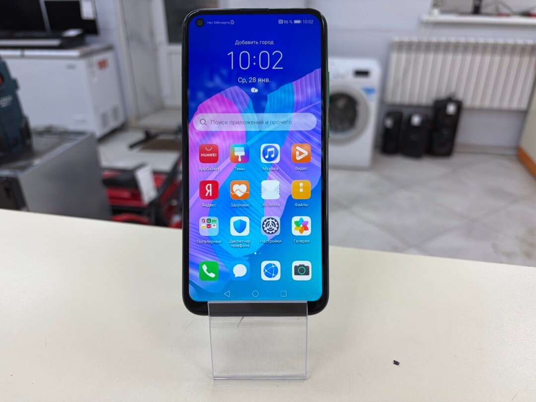 Смартфон HUAWEI P40 Lite E 4/64 ГБ, Dual nano SIM, ярко-голубой