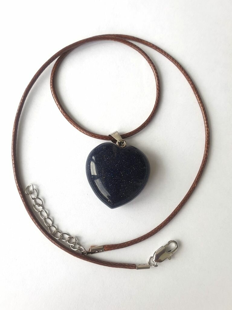 Подвеска, авантюриновое стекло