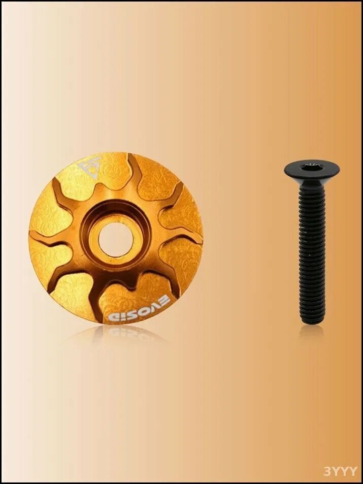 Эксклюзивная декоративная крышка якоря EVOSID с винтом из алюминиевого сплава, жучковый узор 1 шт.