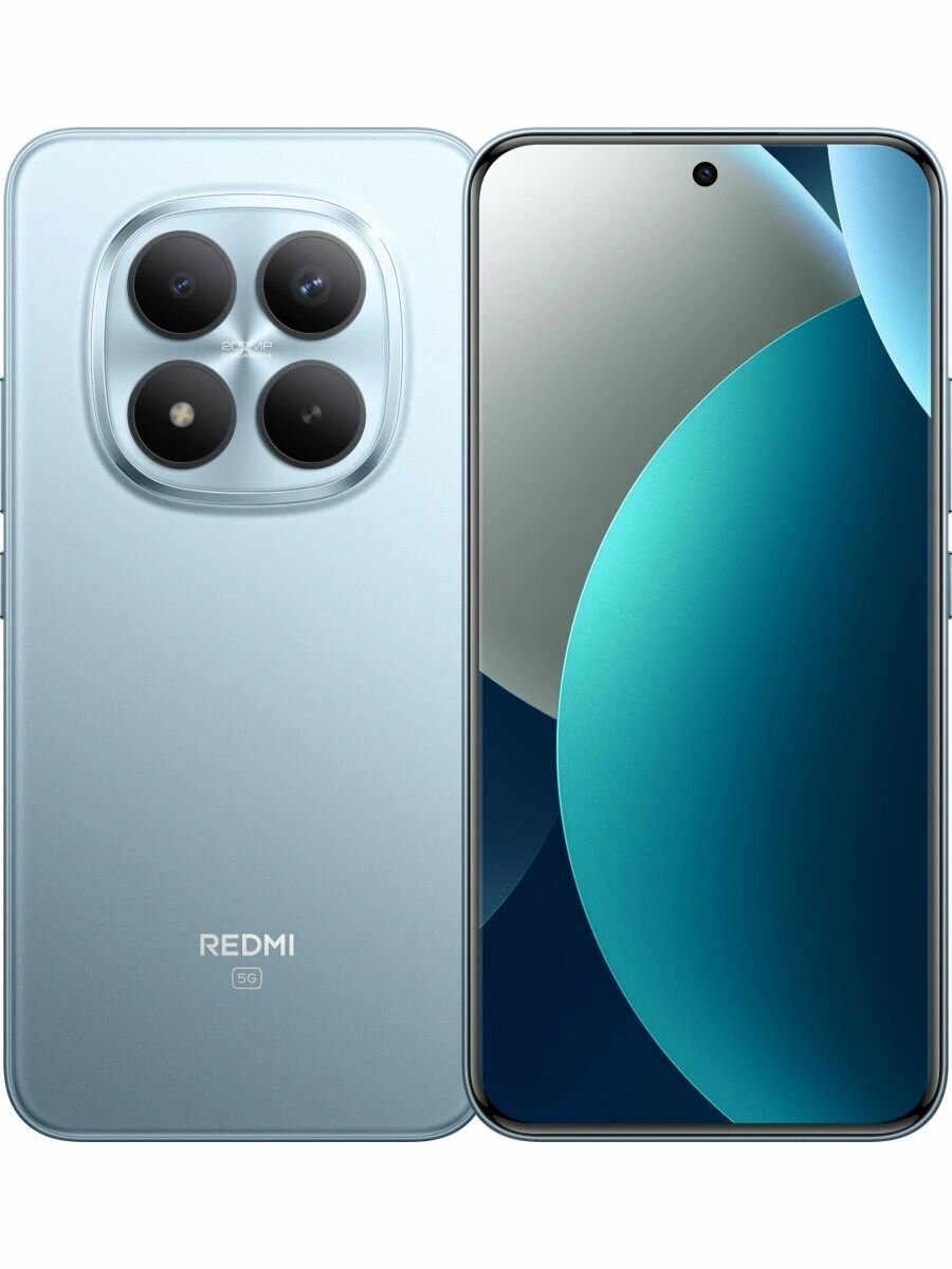 Смартфон Xiaomi Redmi Note 15 Pro+, голубой, AMOLED, 5G, 12Гб, 512ГБ