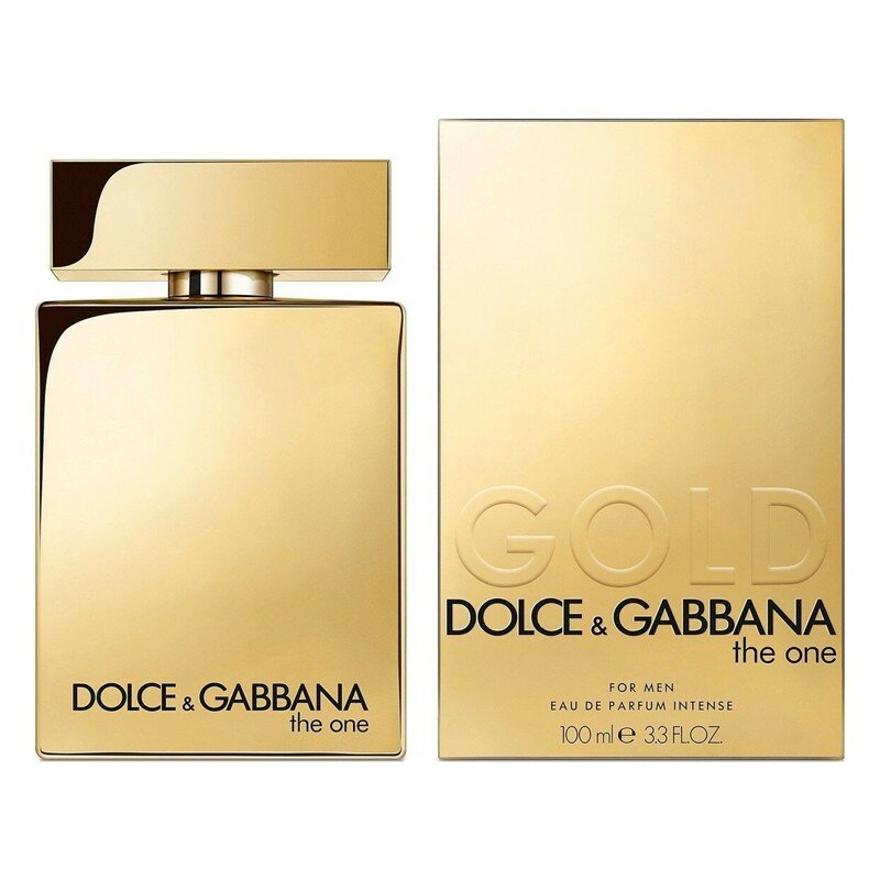 D&G The One for Men Gold Intense 100 мл, Парфюмерная вода мужская