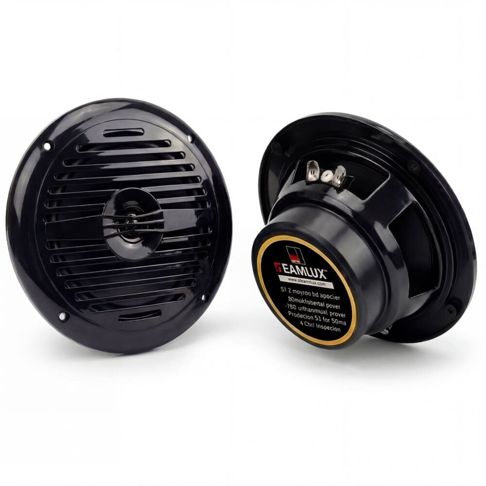 Термостойкие водостойкие динамики SteamLux Music System PREMIUM (2 шт) для бани, сауны, хамама
