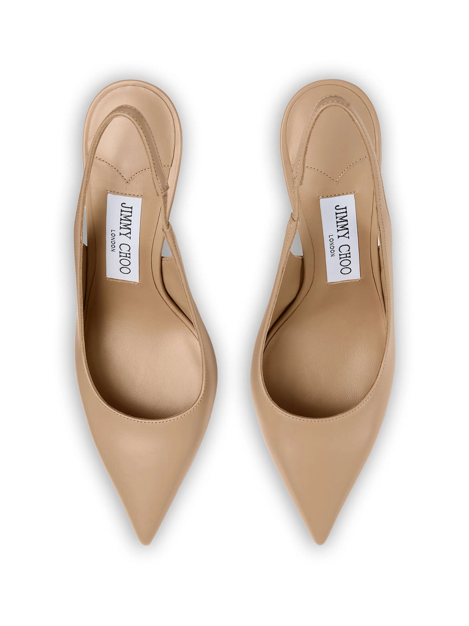 Туфли JIMMY CHOO, размер 41, светло-коричневый — фото 1