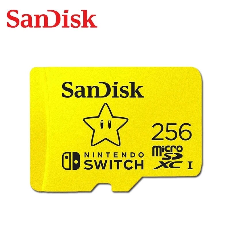 SanDisk New Style карты памяти для Nintendo Switch 256 ГБ