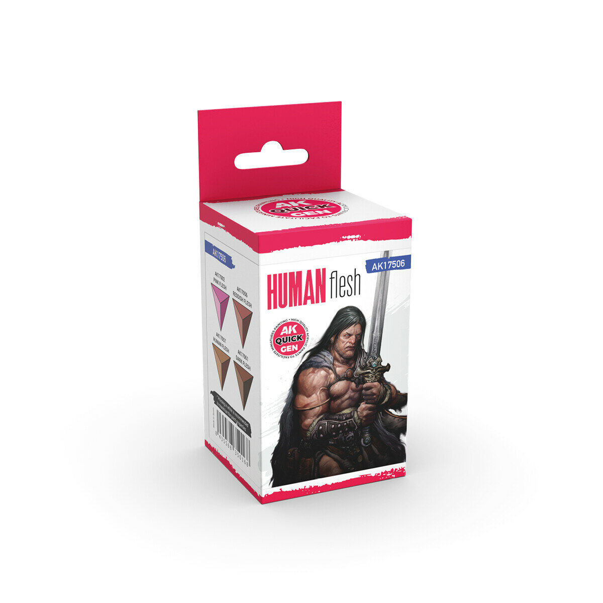 Аксессуар для Warhammer AK Interactive AK Quick Gen SET: Human Flesh AK17506