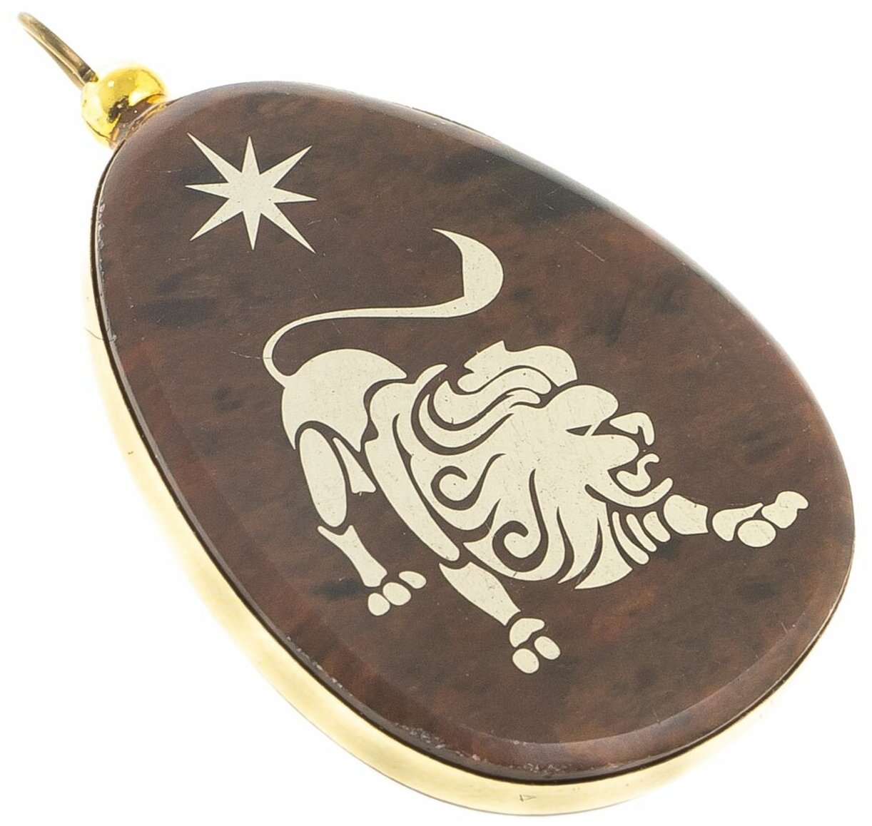 Подвеска Уральский сувенир, обсидиан