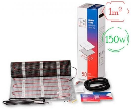 Нагревательный мат Ergert EXTRA-150 (ETME-150) 150W / 1 м²