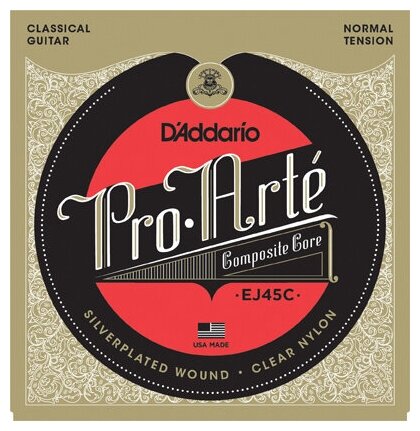 Комплект струн для классической гитары D'Addario Pro-Arte EJ45C
