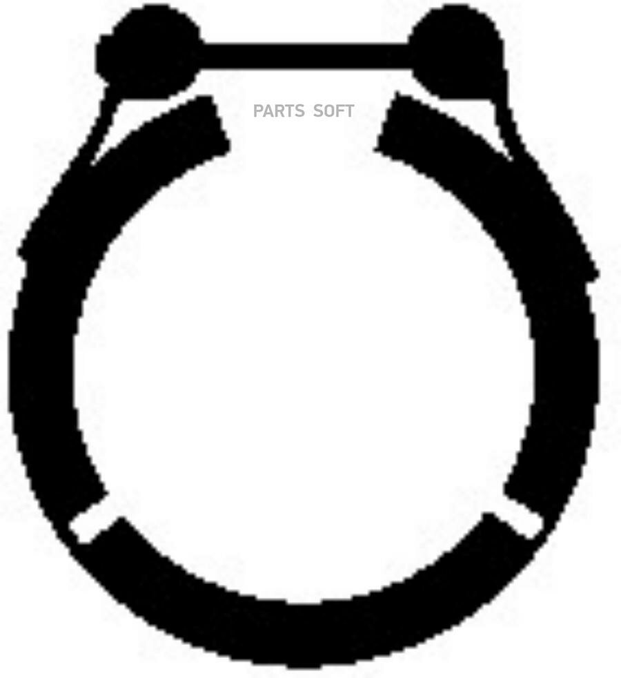 Хомут выхлопной трубы /d-75 mm./ (для V-Band соединений) Elring арт. 259.900