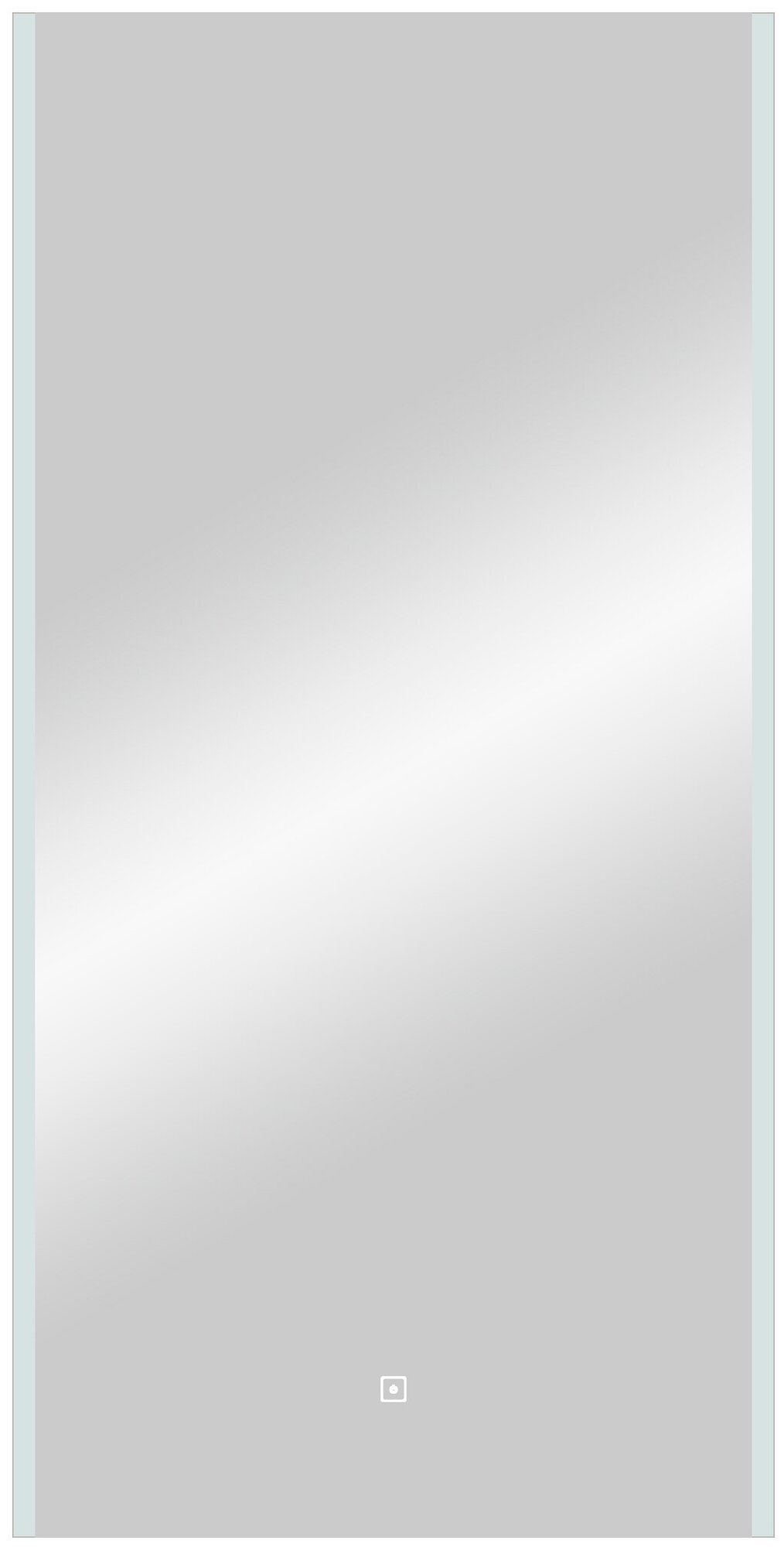 Зеркало Continent Modern 50x100 LED ЗЛП619