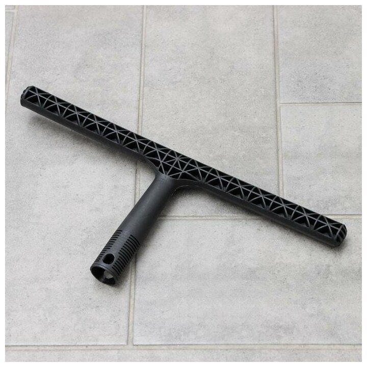 Держатель для шубки КНР Т-образный, 38,5 см, черный