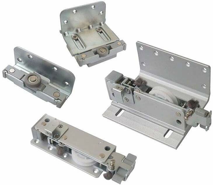 FM602 Комплект накладных роликов и доводчиков на 3 двери, FIRMAX.