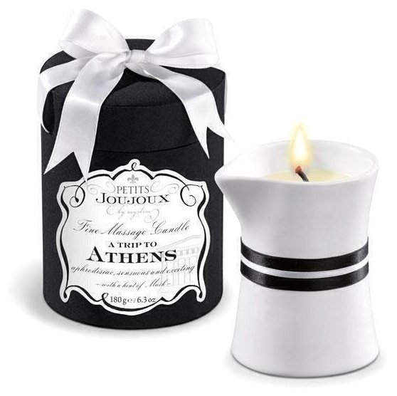 Массажная Свеча Petits Joujoux Athens мускус и пачули 180 г