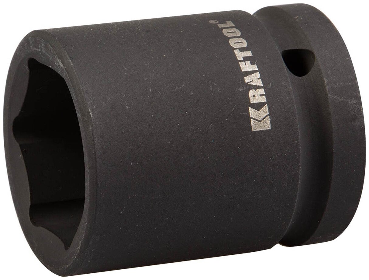 KRAFTOOL 3/4", 30 мм, Cr-Mo сталь, фосфатированная, торцовая головка ударная 27945-30_z01