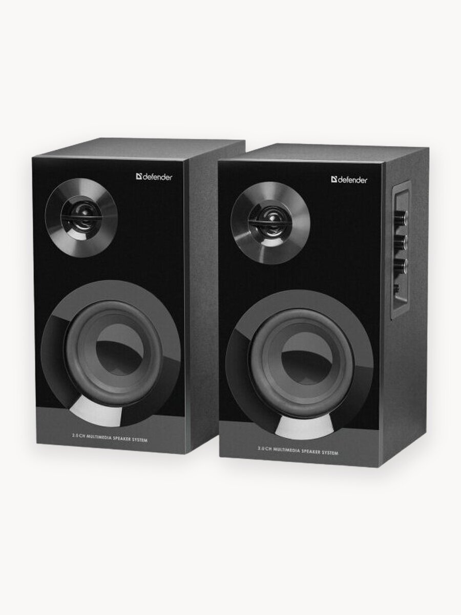 Колонки 2.0 Defender Aurora S40 BT 40Вт, Bluetooth, 220В (65240)