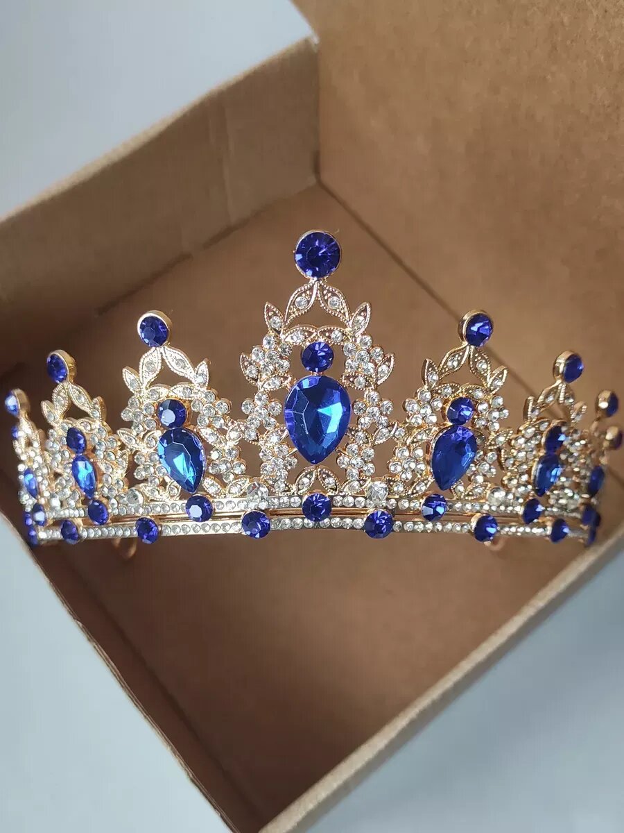 Диадема черная корона