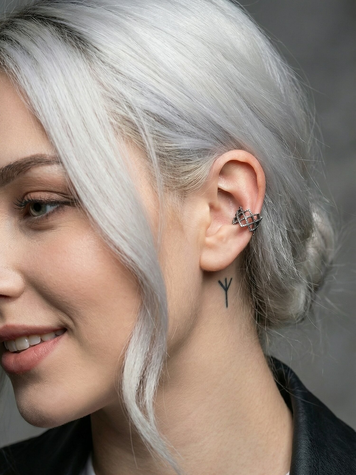 Моносерьга кафф, славянский оберег