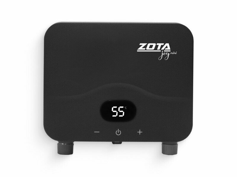 Водонагреватель электрический ZOTA JOY Mini - 6 grey, с ж/к дисплеем, с сухим ТЭНом