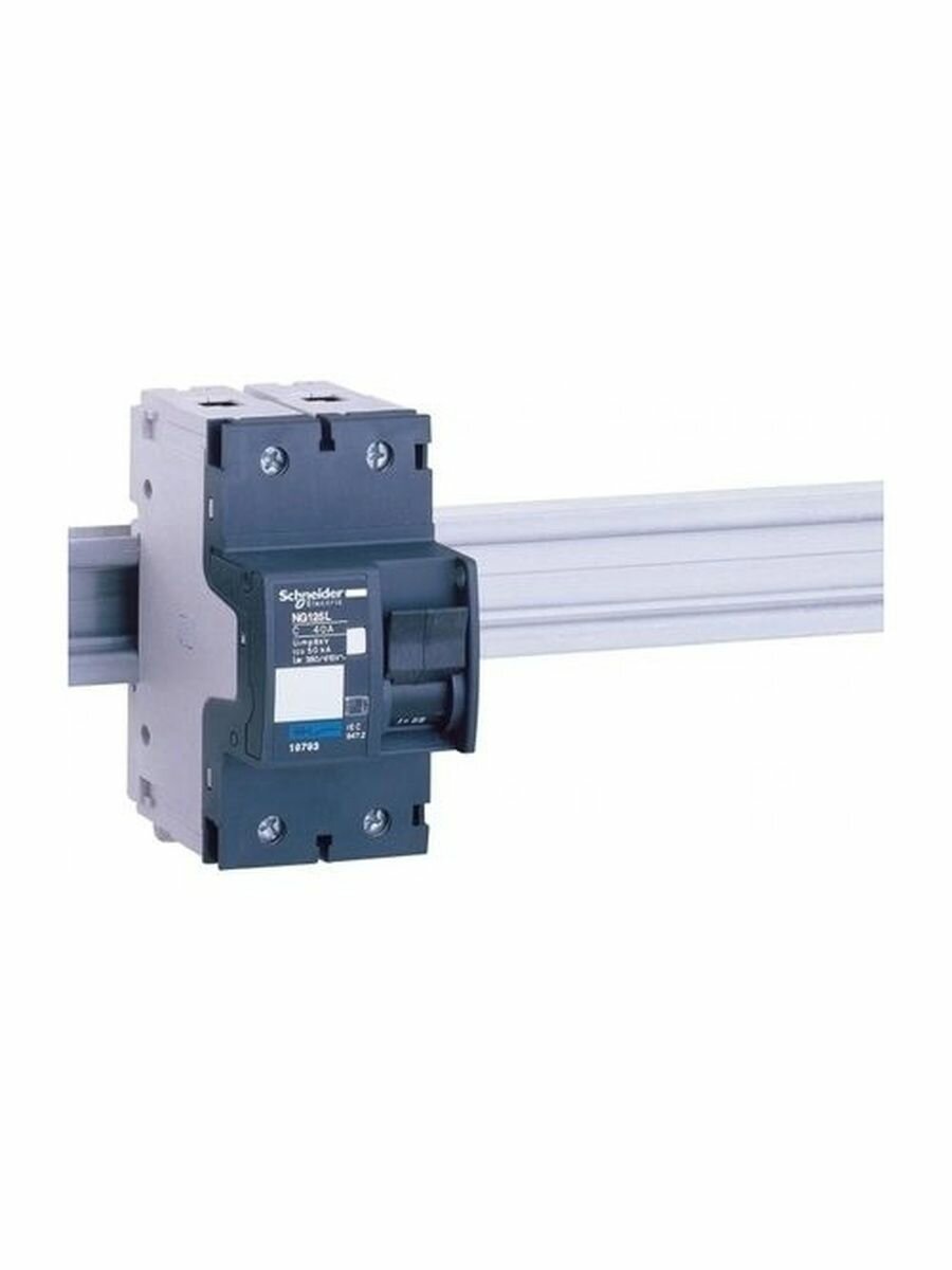 Автоматический выключатель Acti9 NG125L, 2 полюса, 25А, C, 50 кА Schneider Electric