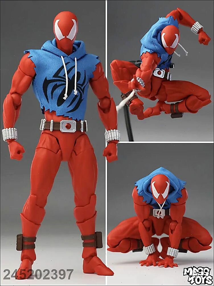 Фигурка Алый Человек паук Бен Рейли / Mess Toys 16cm