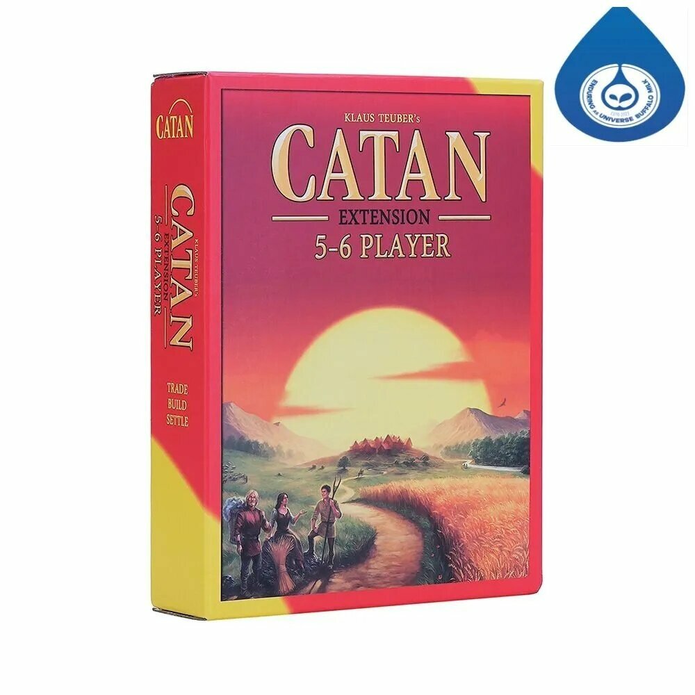 5-6 человек, настольная игра Катан: Колонисты в пластиковой оболочке (английская версия) с дополнительным контентом