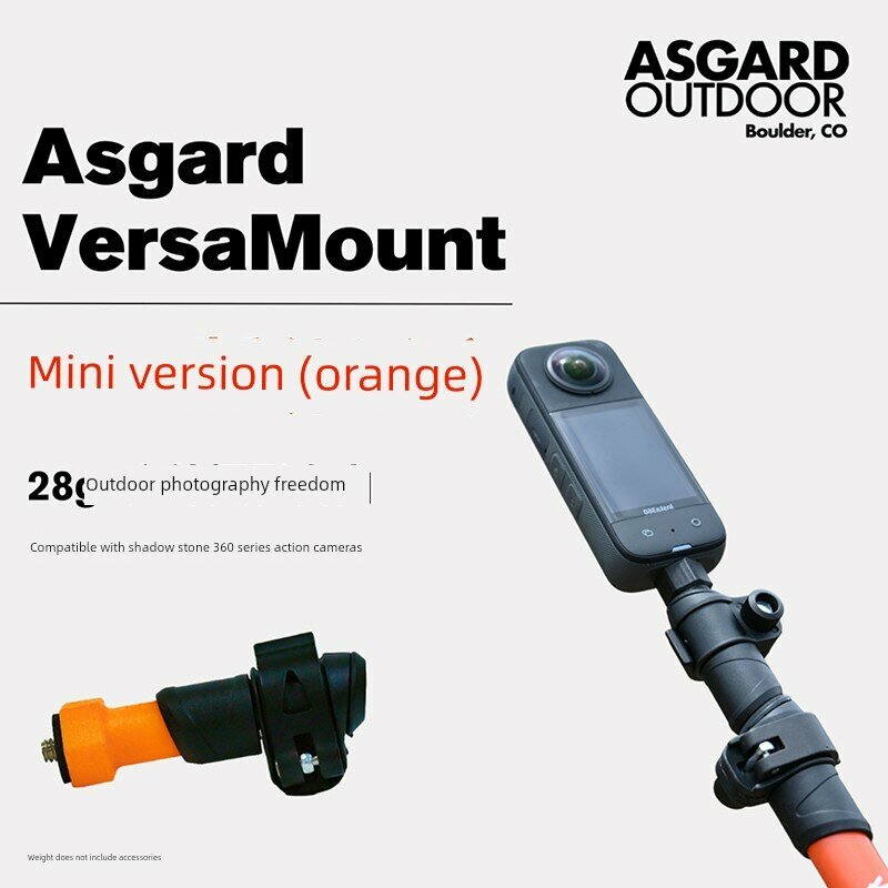 Asgard Mini Оранжевый штатив для экшн-камер Insta360 360, легкий и компактный для активного отдыха