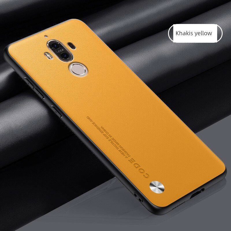 Прочная замшевая сумка для Huawei Mate 9, полное покрытие, землистый хаки цвет