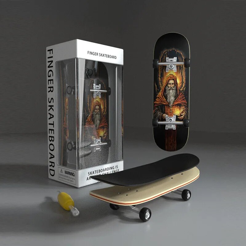 Мини-скейтборд из дерева Fingerboard a8