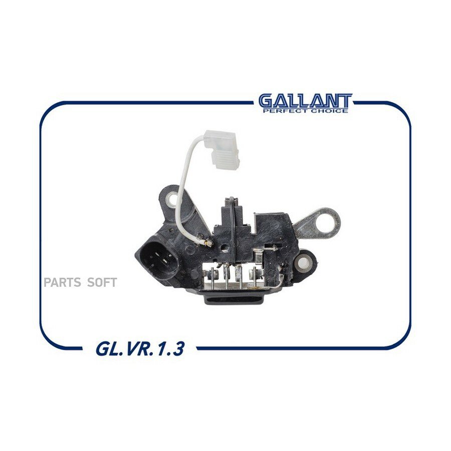 Реле регулятор напряжения GALLANT GLVR13 LADA 1118,2170 849.3702 в сб с щеточ. узлом, для генер. 9402-3701-06