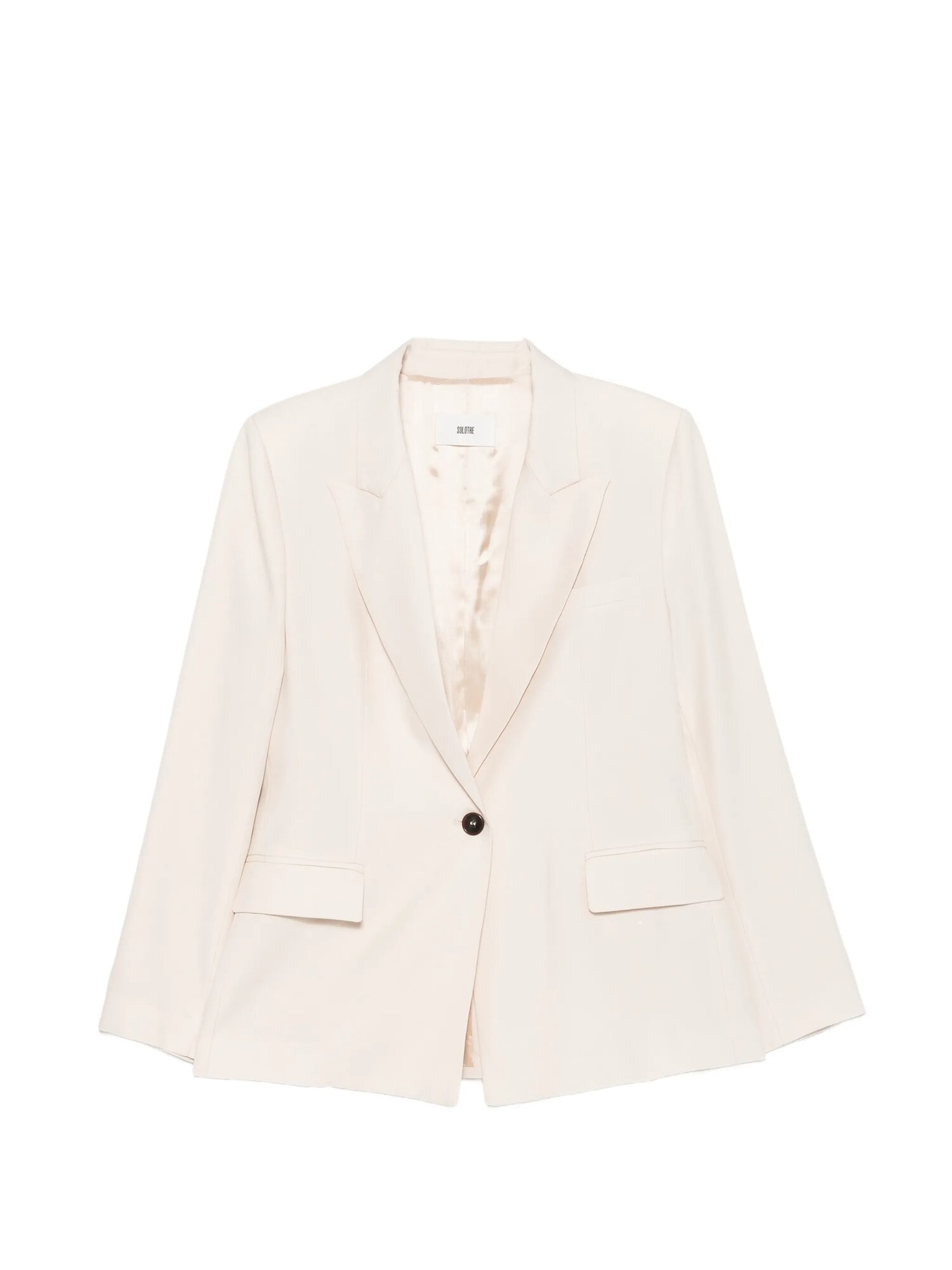 Куртка Single-breasted peaked-lapel jacket