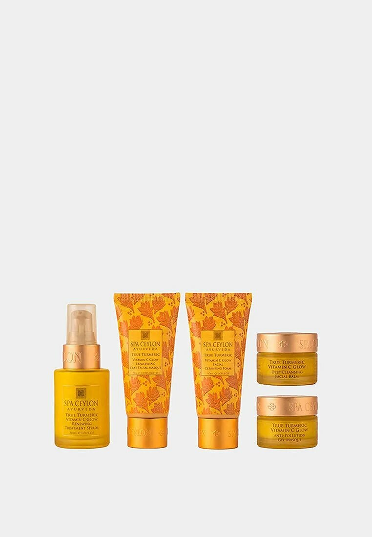 Spa Ceylon Набор для ухода за лицом 1 x 30 мл; 2 x 25 г; 2 x 10 г