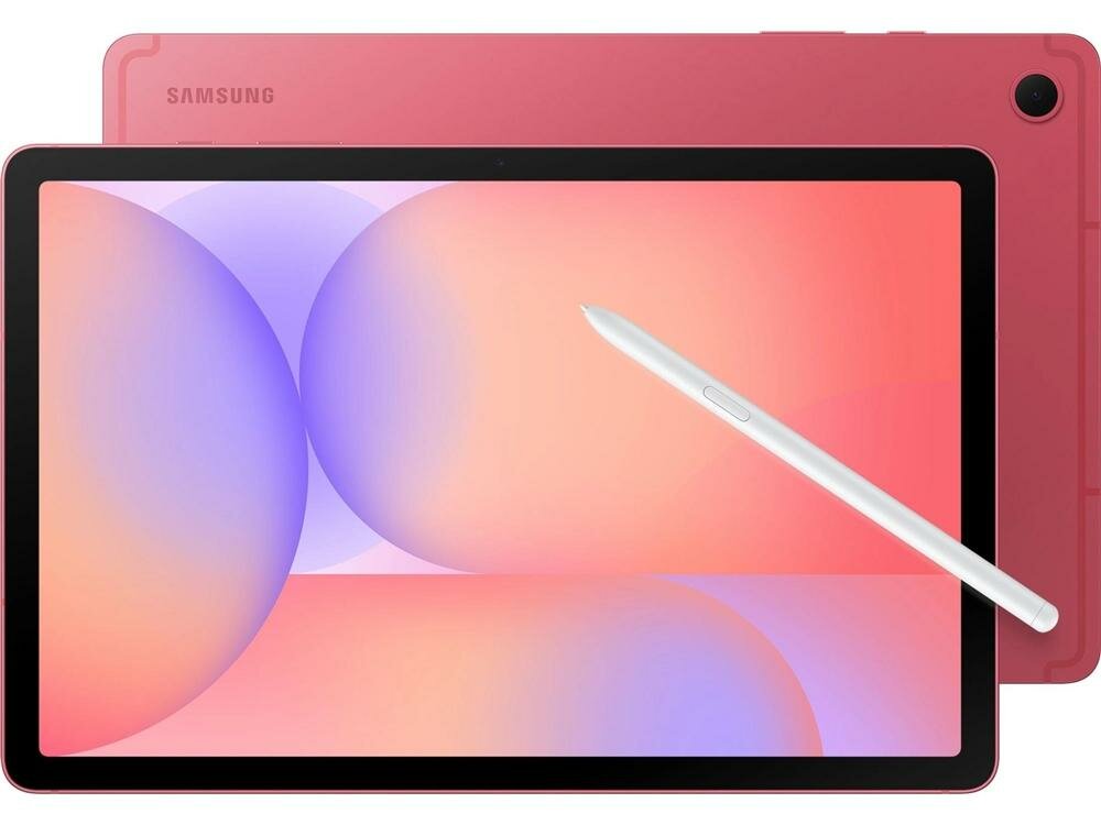 Планшет Samsung Galaxy Tab S10 Lite BSM-X406B 1380 (2.4) 8C RAM6Gb ROM128Gb 10.9" TFT 2112x1320 5G eSIM Android 15 коралловый 8Mpix 5Mpix BT WiFi