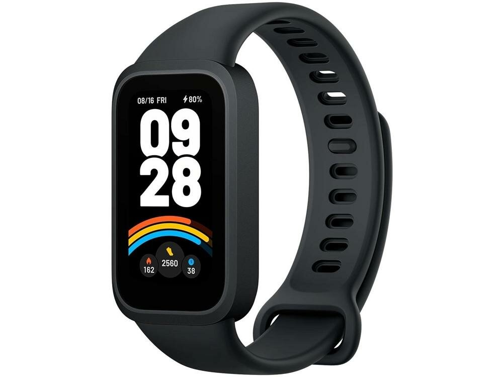 Фитнес-трекер Xiaomi Smart Band 9 Active, 1.47", черный / черный [bhr9444gl]