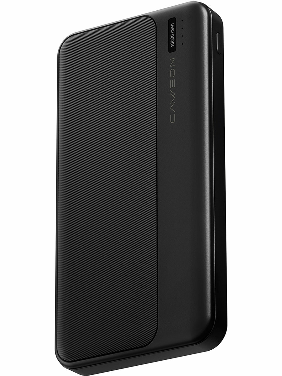 Портативное зарядное устройство "Caweon" CPB-B10K, 10000mAh, с кабелем USB-C, чёрное