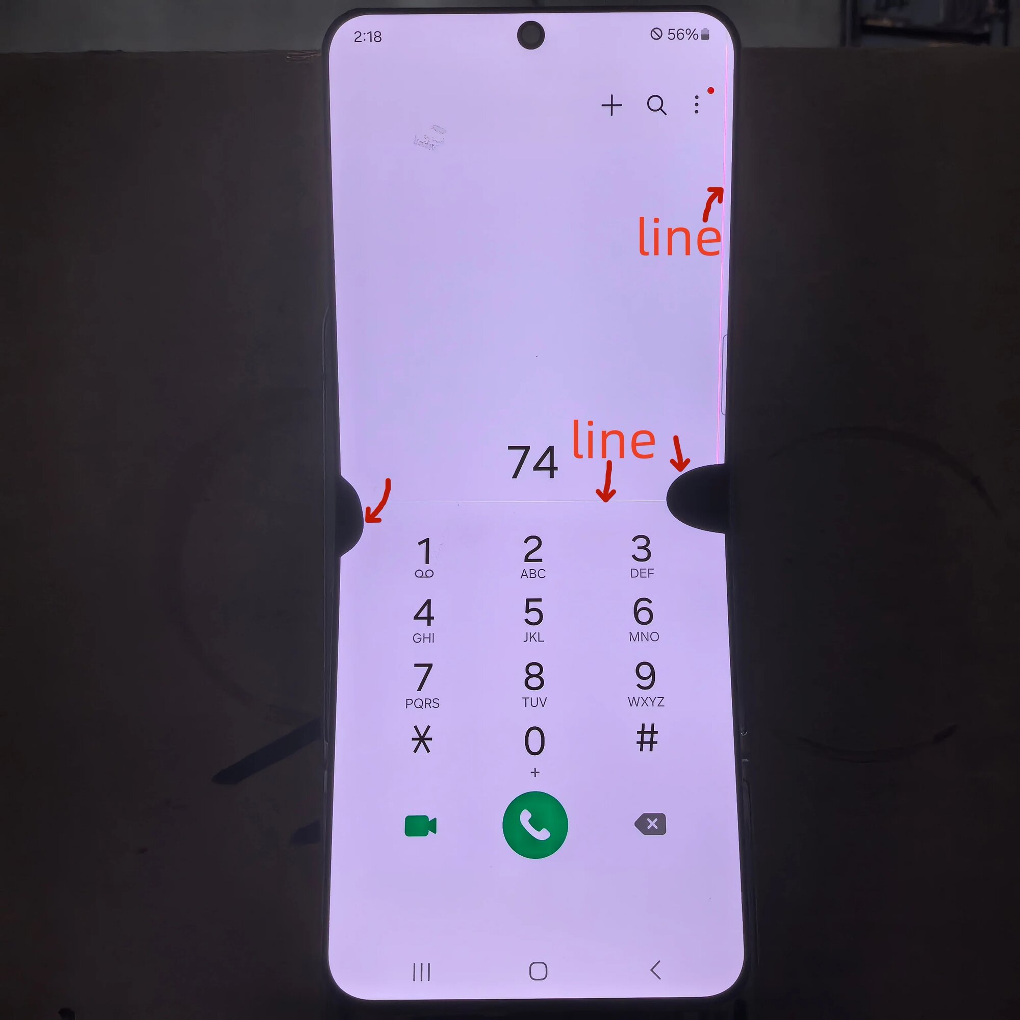 6,7-дюймовый сенсорный экран Zflip5 Super AMOLED для Samsung Galaxy Z Flip 5, экран SM- 74 No frame