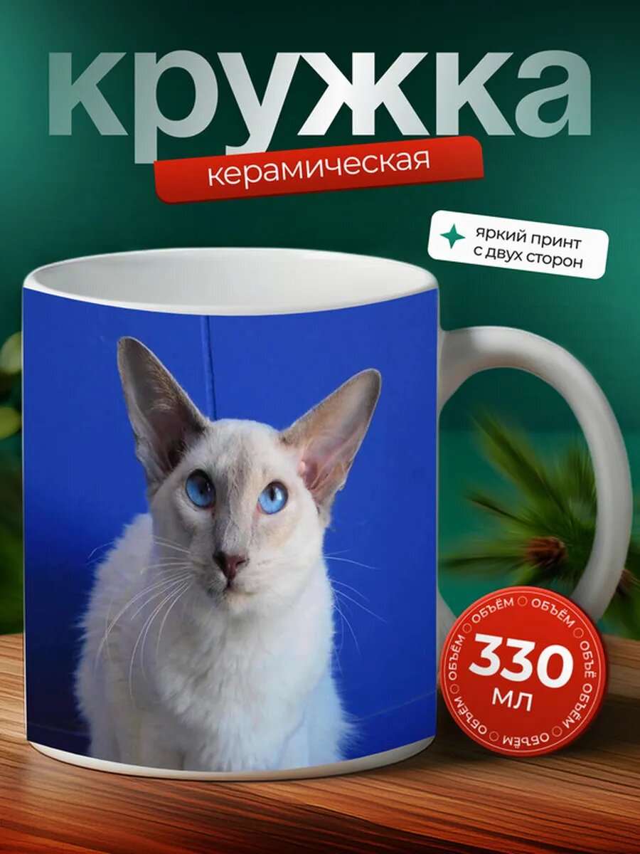 Кружка Индонезийский облачный кот 6,